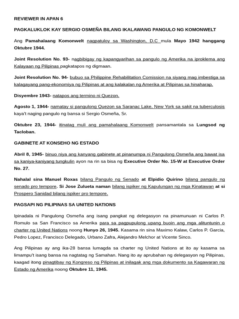 Reviewer in Apan 6 | PDF