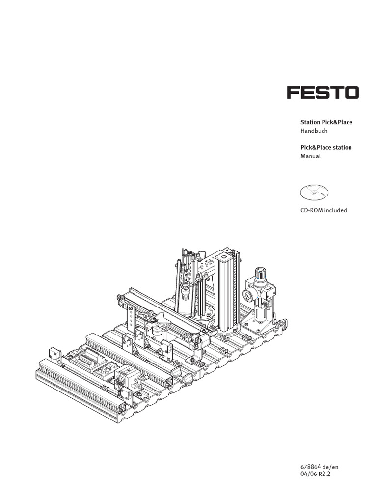 Manual Módulo Pick&Place FESTO | PDF | Programmable Logic Controller | Zip (File Format)
