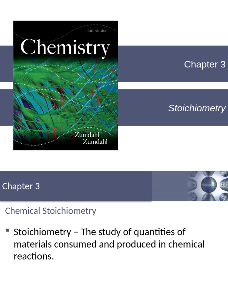 Chapter3 Added Slides | PDF | Stoichiometry | Chemical Substances