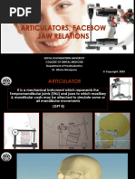 Arcon vs Non-Arcon Articulators Explained | PDF | Dentistry Branches