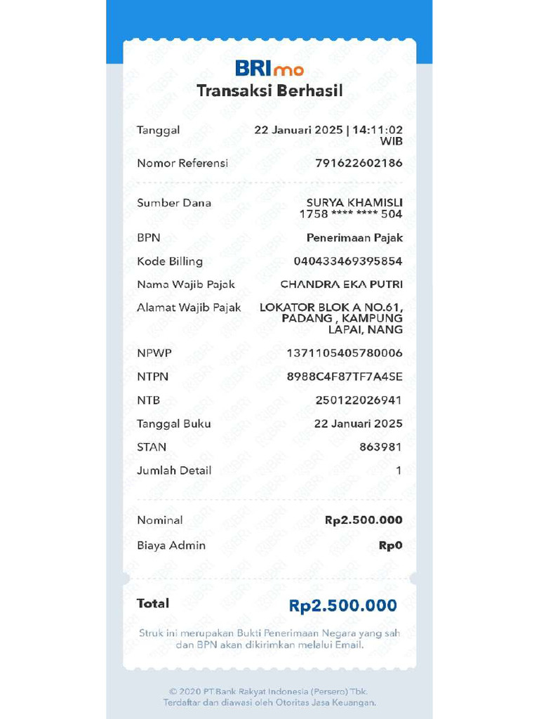 PPH Bukti Bayar | PDF