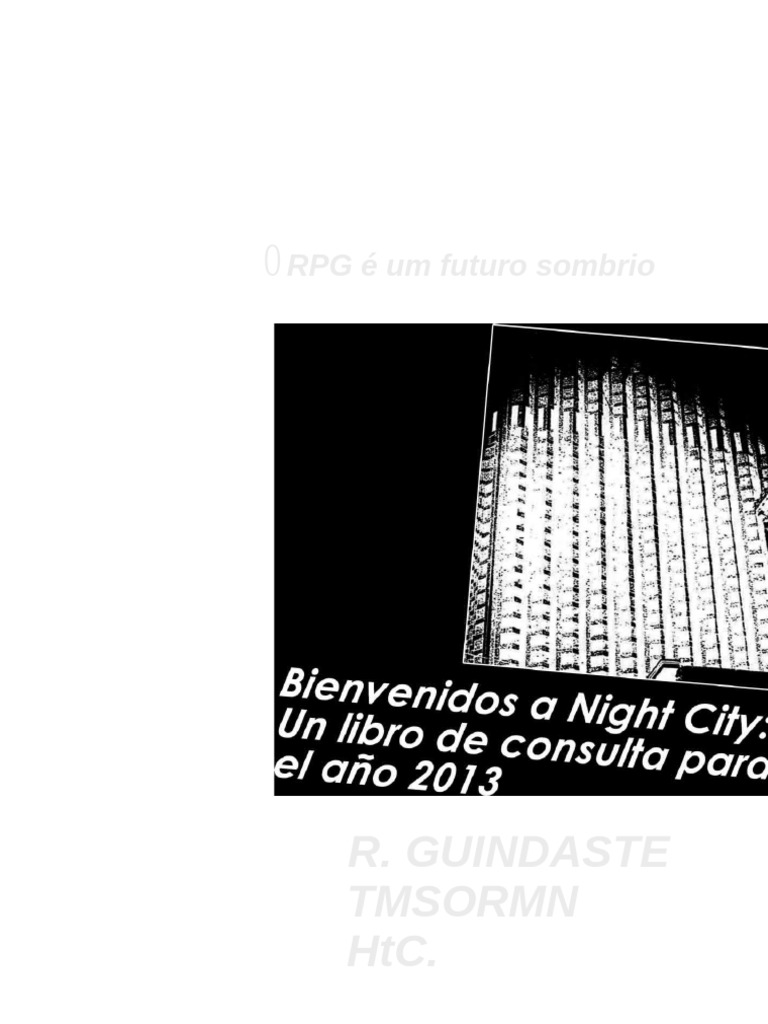 02 - CyberPunk 2013 - Bem-vindo a Night City | PDF | Os Estados Unidos | Televisão