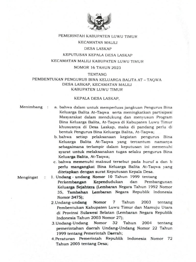 SK BKB At-Taqwa | PDF