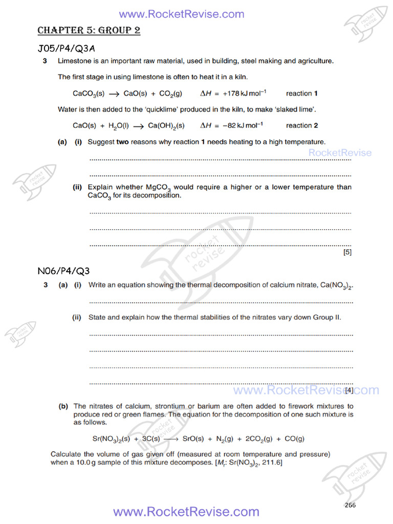 Group 2 Compounds: Stability & Solubility | PDF | Salt (Chemistry) | Ion