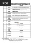 Plus One Exam Timetable March 2026 | PDF | Science | Liberal Arts Education