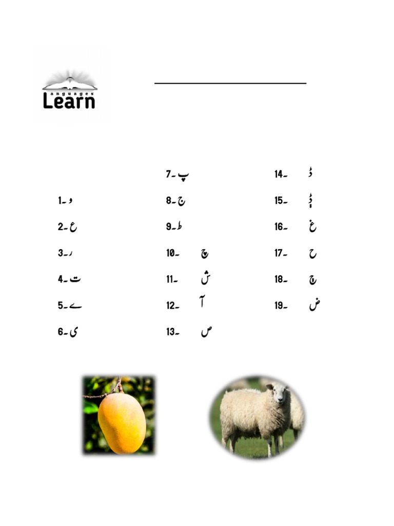 Saraiki Language Oral Test | PDF