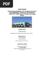 Poultry Farm Project Report for 10,000 Birds | PDF | Broiler | Poultry ...