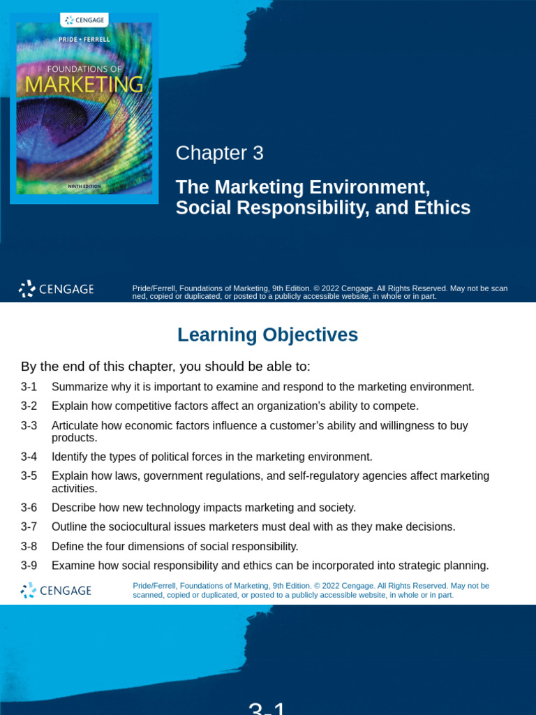 Pride FoM 9e PPT CH03 Final Instructor | PDF | Federal Trade Commission | American Government