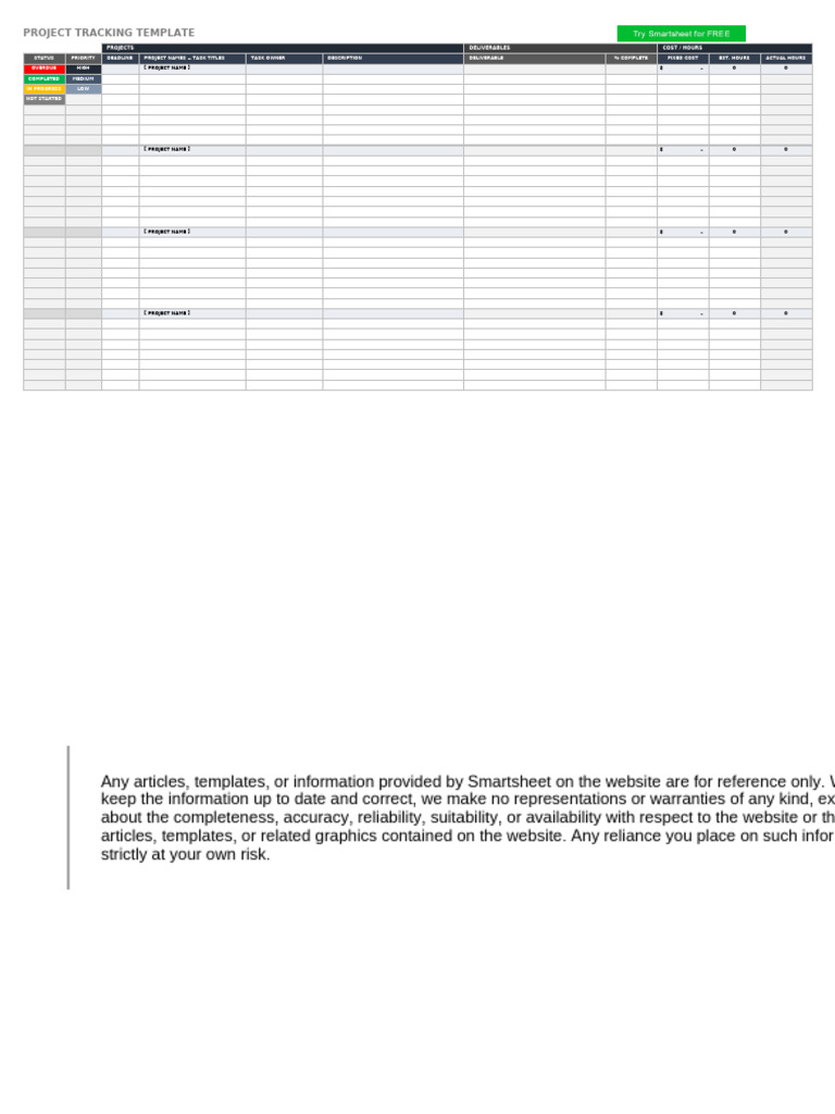 IC Project Tracking 10578 | PDF