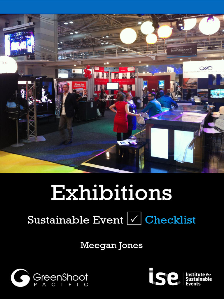Exhibition Sustainability Checklist GSP ISE | PDF | Recycling | Sustainability
