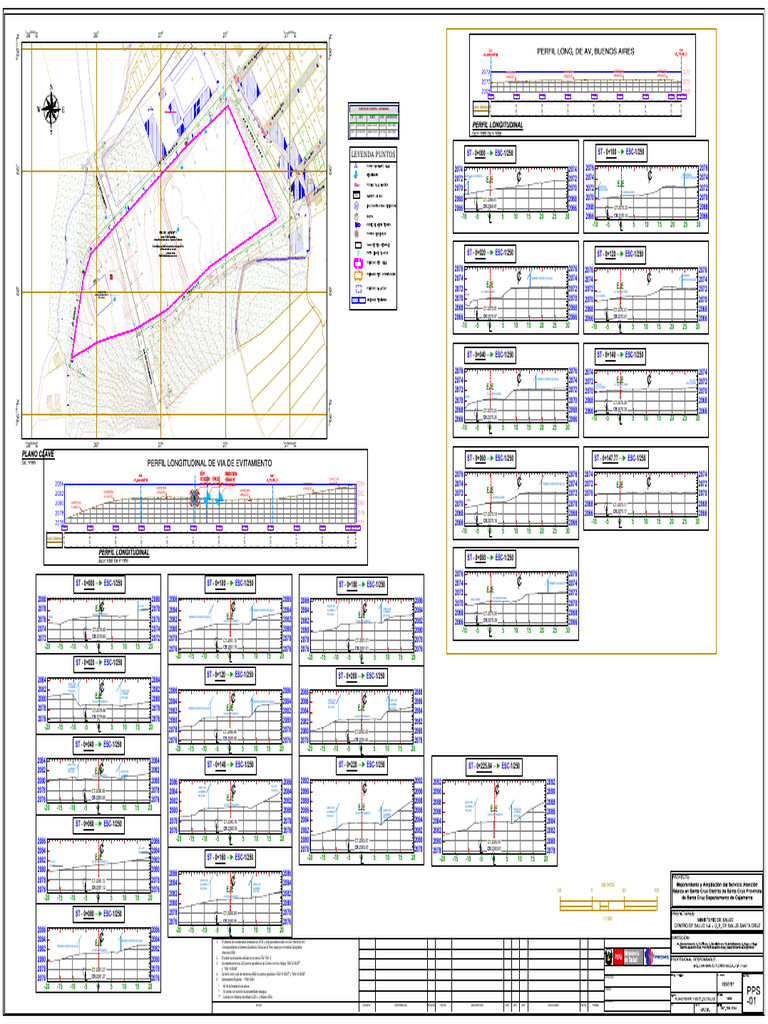 Modelo de Planos de Topografia | PDF