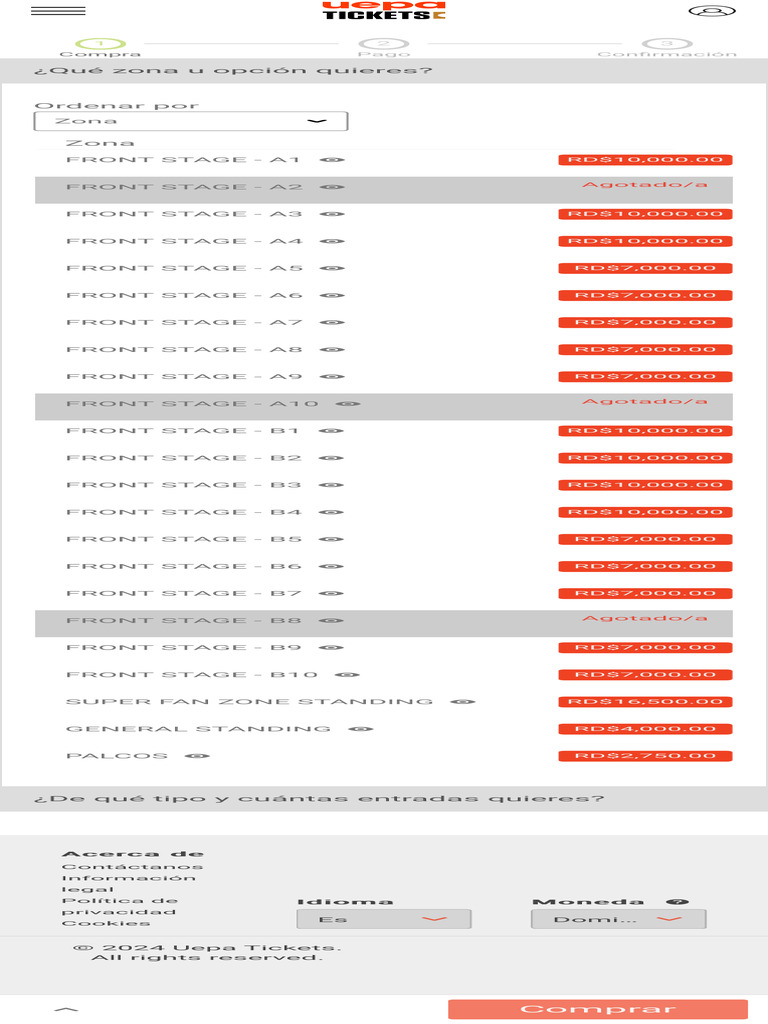 Uepa Tickets: Event Ticket Prices | PDF