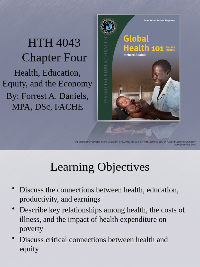 HTH 4043 Chapter 4 Slides-Fd | PDF | Health Equity | Men Who Have Sex With Men