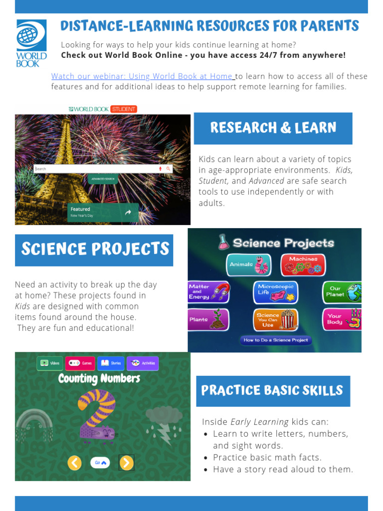 Distance Learning Resources for Parents | PDF | Cognition | Intelligence