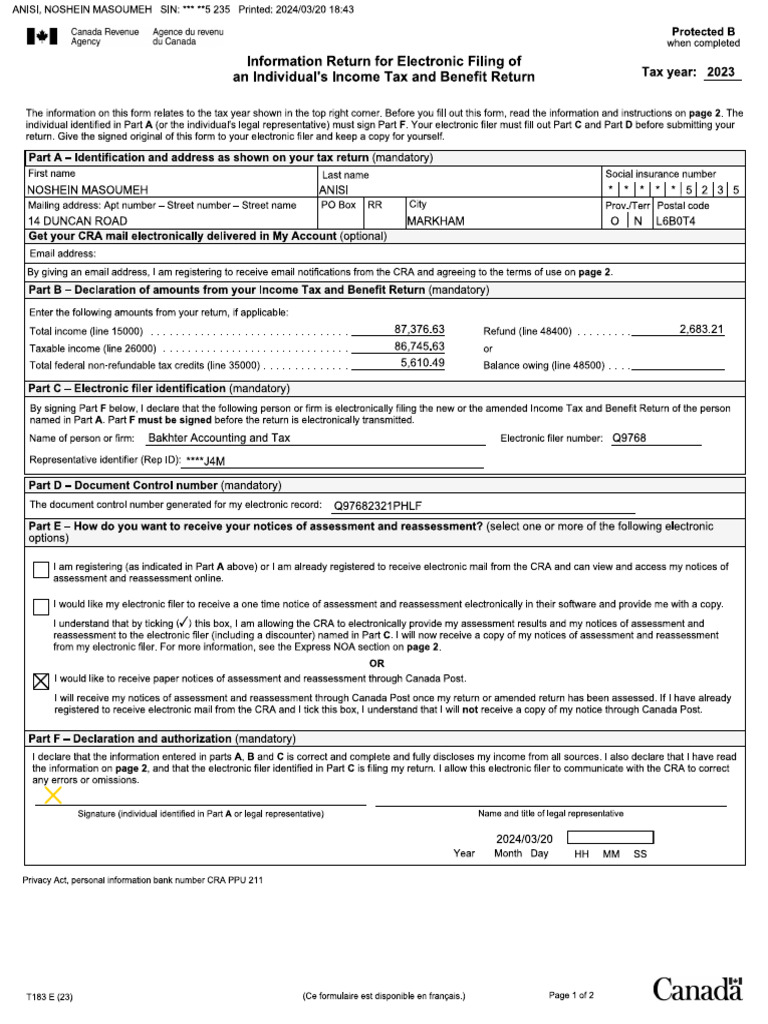 Anisi, Noshein Masoumeh t183 | PDF
