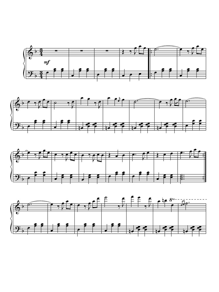 Main Theme Disney Pixars Up | PDF | Musical Forms | Elements Of Music