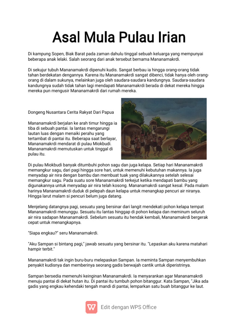 Asal_Mula_Pulau_Irian | PDF