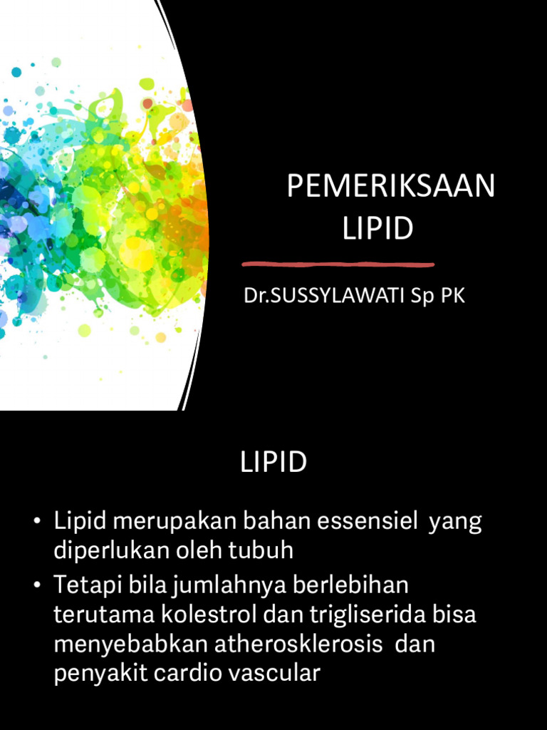 Pemeriksaan Lipid | PDF