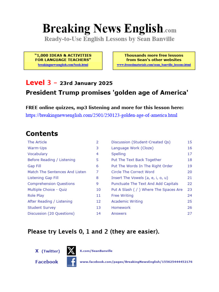 Golden Age of America | PDF | Donald Trump | American Government