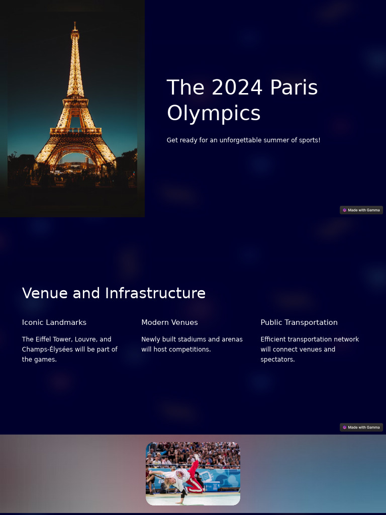 The 2024 Paris Olympics | PDF