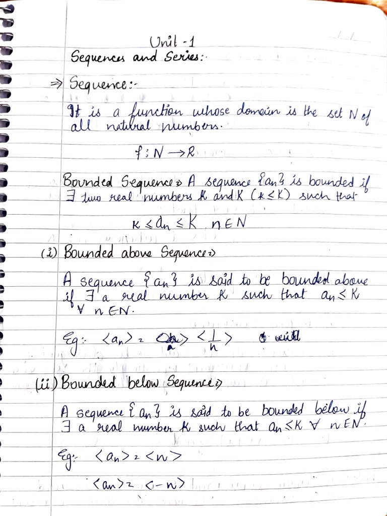 Math Unit 1 Part 1 | PDF