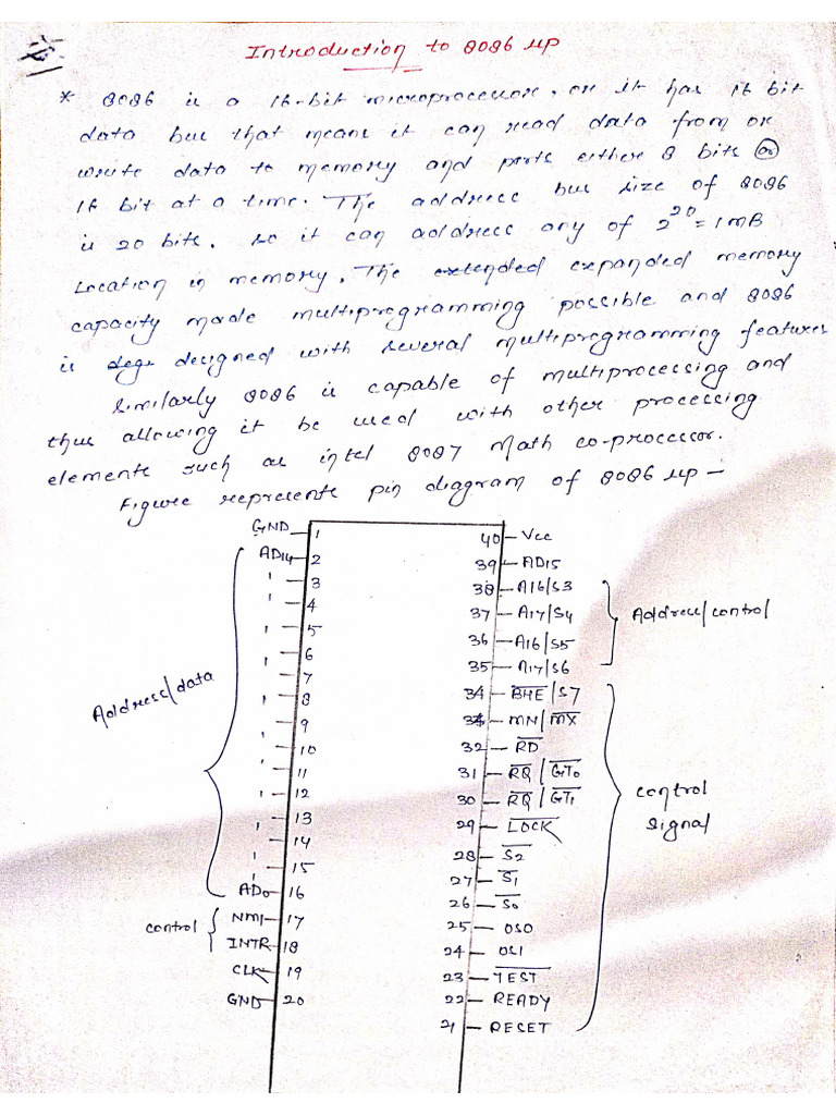 Microprocessor 3 | PDF