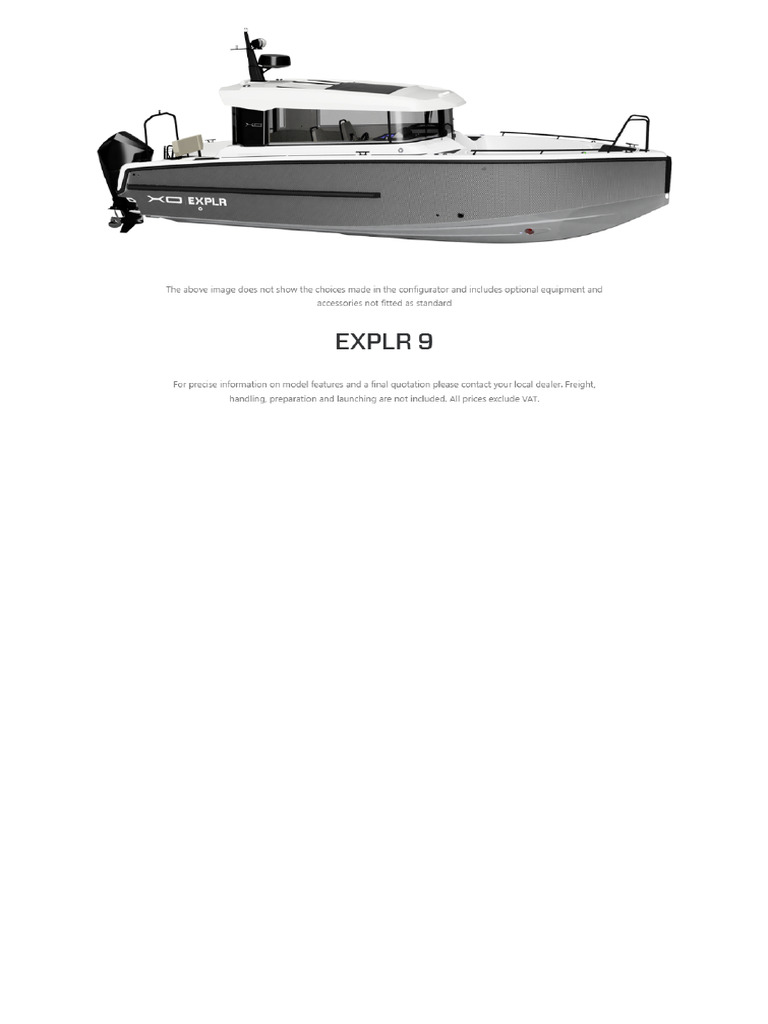 Your Custom XO Boat | PDF