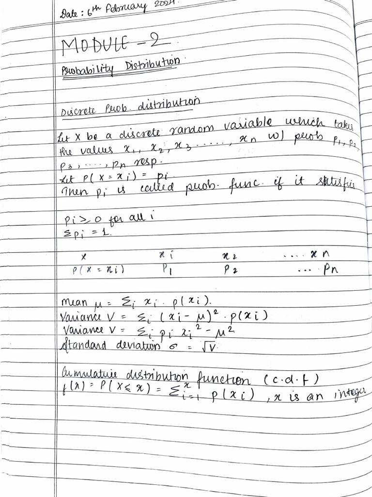 Maths4 Module2 | PDF