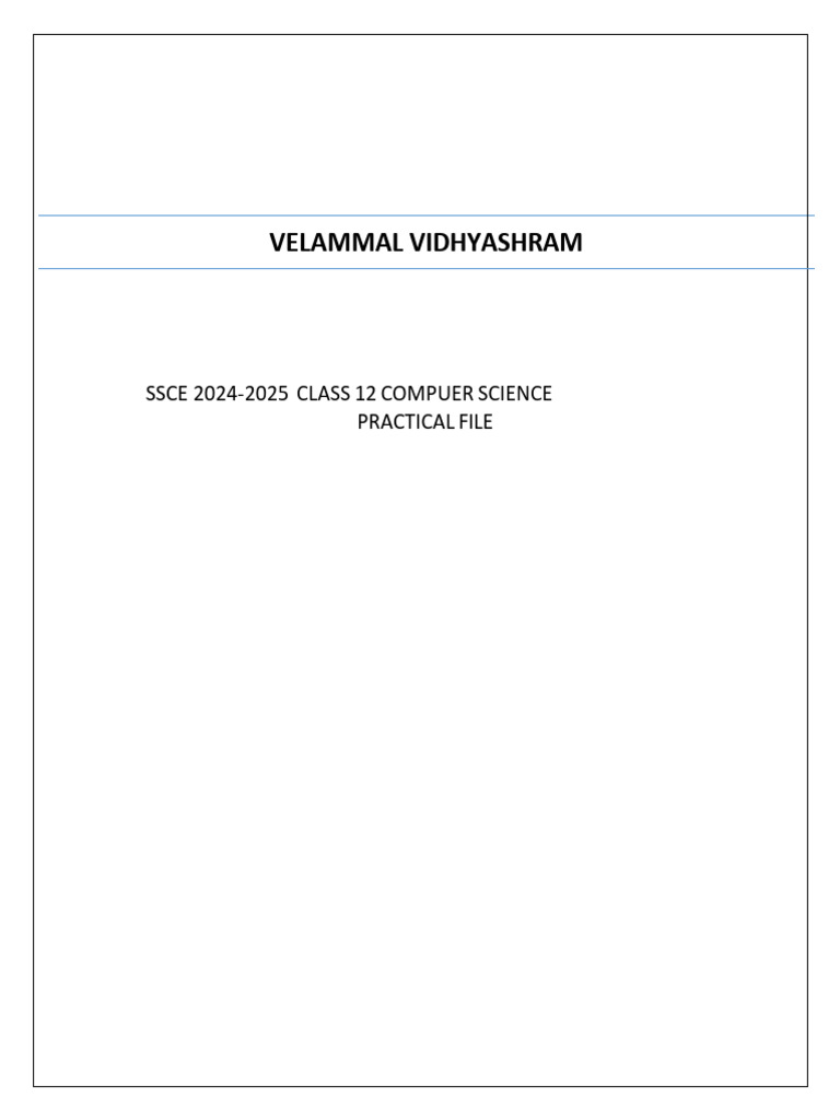 Practical File CS 2024 25 (Word) | PDF | String (Computer Science) | Letter Case