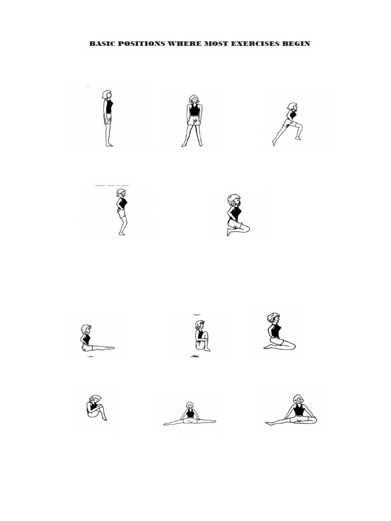 Basic-Position-Where-Most-Exercises-Begin | PDF