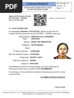 Déclaration fiscale d'existence 2023 | PDF | Impôts | Impôt sur le revenu