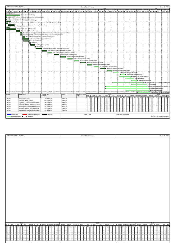 Schedule | PDF | Buildings And Structures | Components