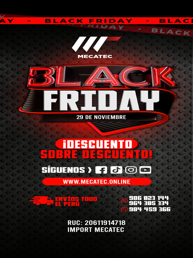 Catalogo Mectatec Black Friday | PDF