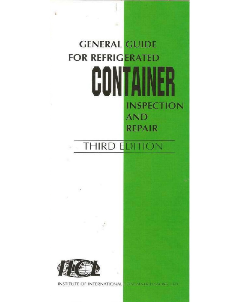 General Guide For Refrigerated Container Inspection and Repair, 1 | PDF ...
