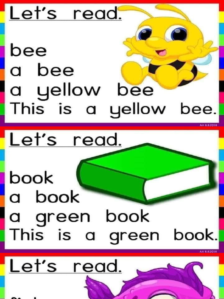Remedial Reading of Words, Phrases and Sentences | PDF