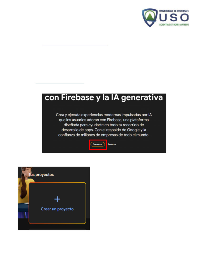 Firebase-Guia 06 I Parte | PDF | Android (sistema operativo) | Aplicación movil