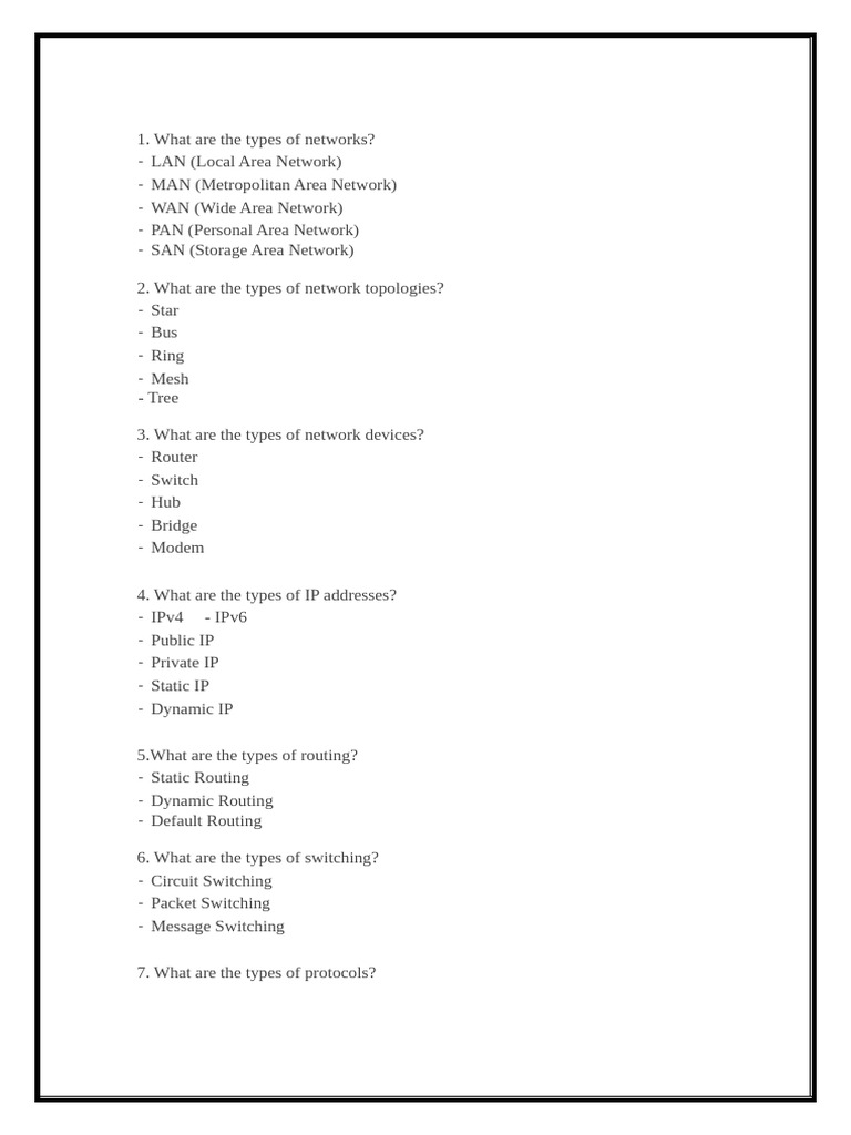 Network lab viva | PDF | Computer Network | Internet Protocol Suite