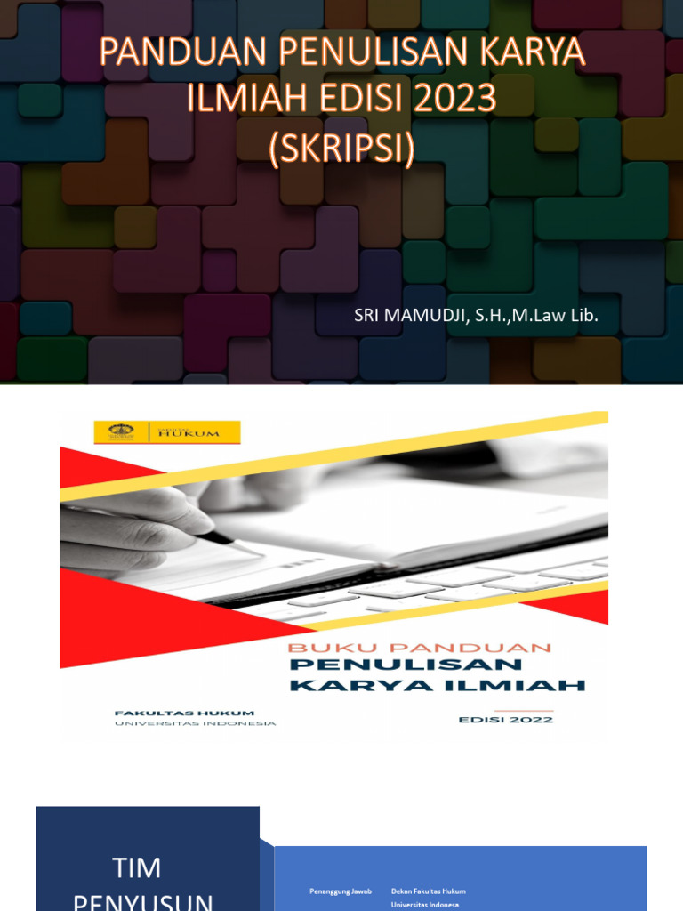6. PEDOMAN PENULISAN SKRPSI | PDF