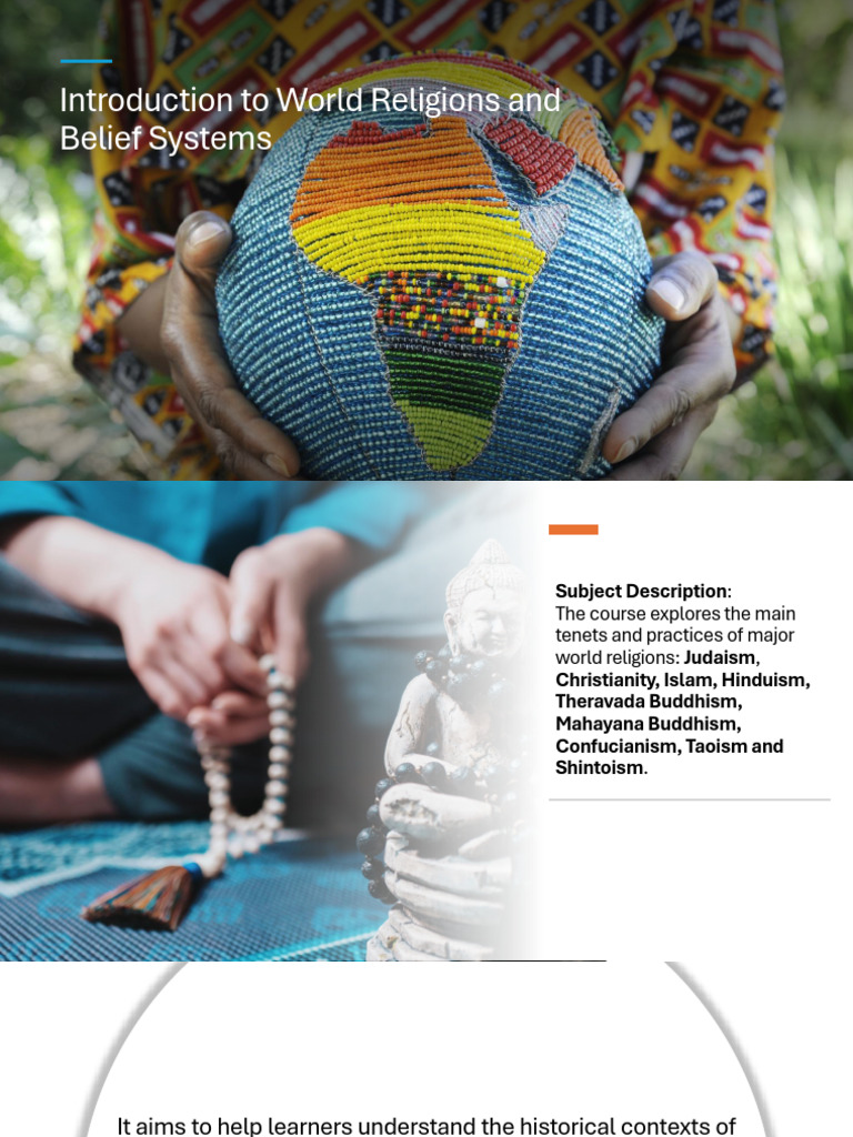 Intro-to-World-Religions-Lesson-1 | PDF | Faith | Spirituality