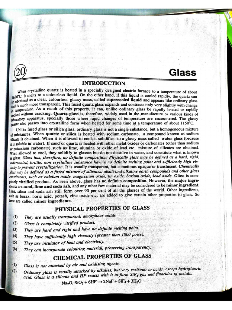 Glass | PDF