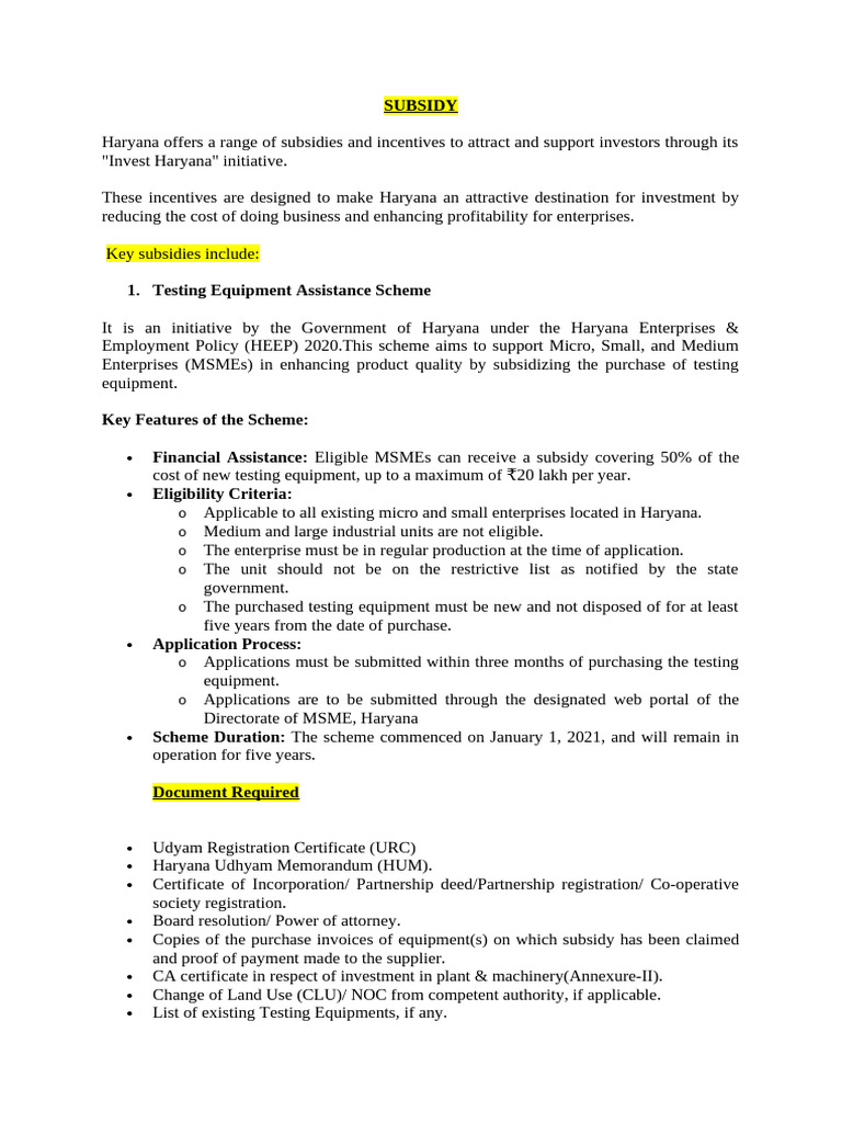 Subsidy | PDF | Subsidy | Value Added Tax