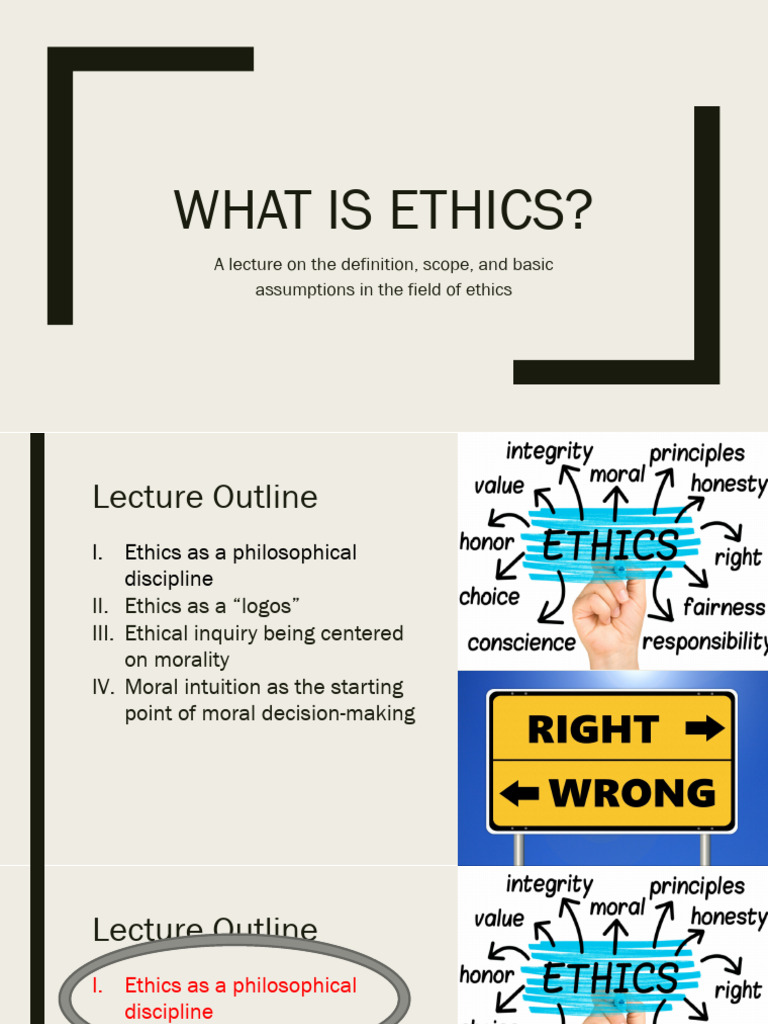 Ethics Metaethics Lecture 2023 | PDF | Morality | Logic