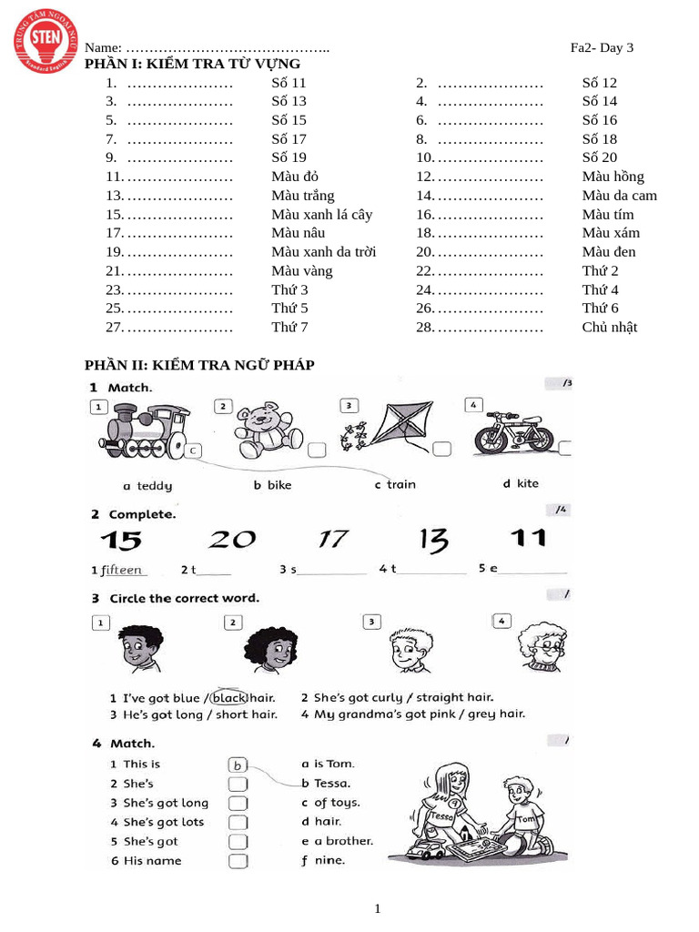 Day 3. U1-L1 - This That These Those | PDF