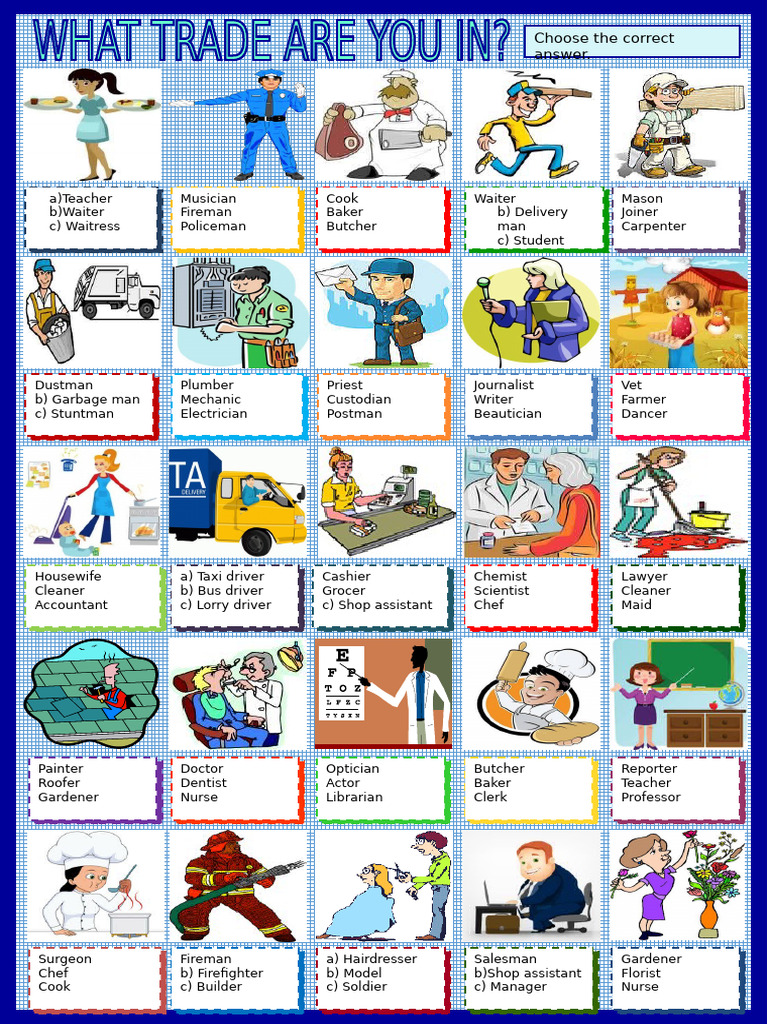 List of Occupations and Professions | PDF
