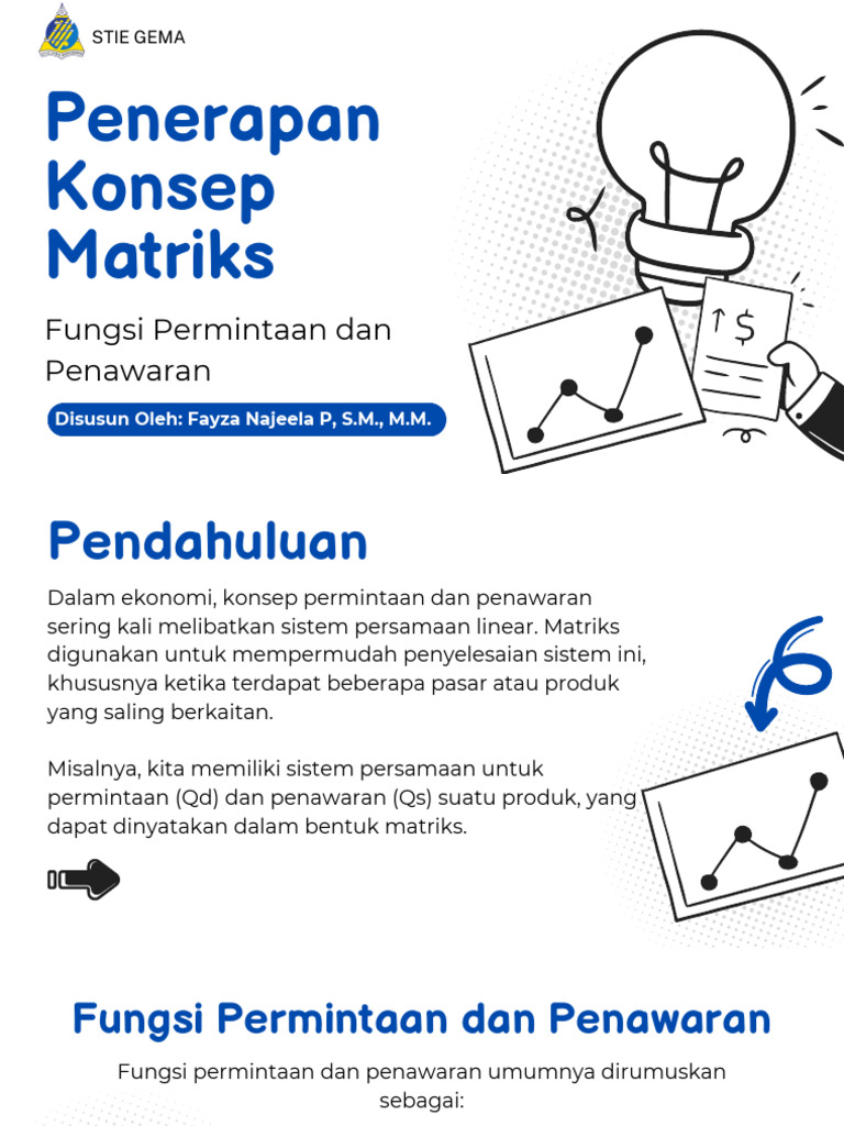 Penerapan Konsep Matriks | PDF