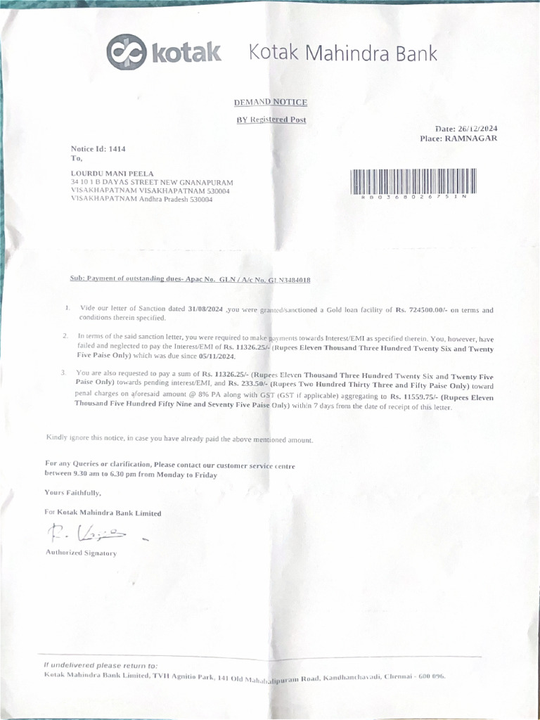 Kotak Kotak Mahindra Bank | PDF