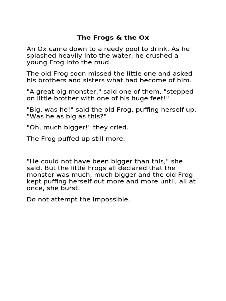 The Frogs | PDF