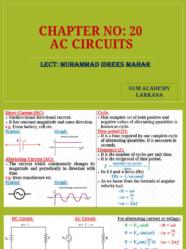 Compressed 20-AC Circuits | PDF