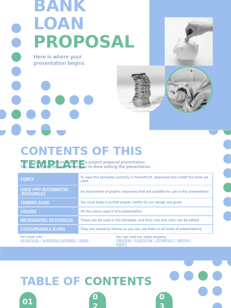 Bank Loan Proposal by Slidesgo | PDF | Planets | Saturn