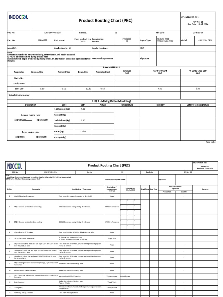 Rear Fascia PRC | PDF | Drilling | Materials